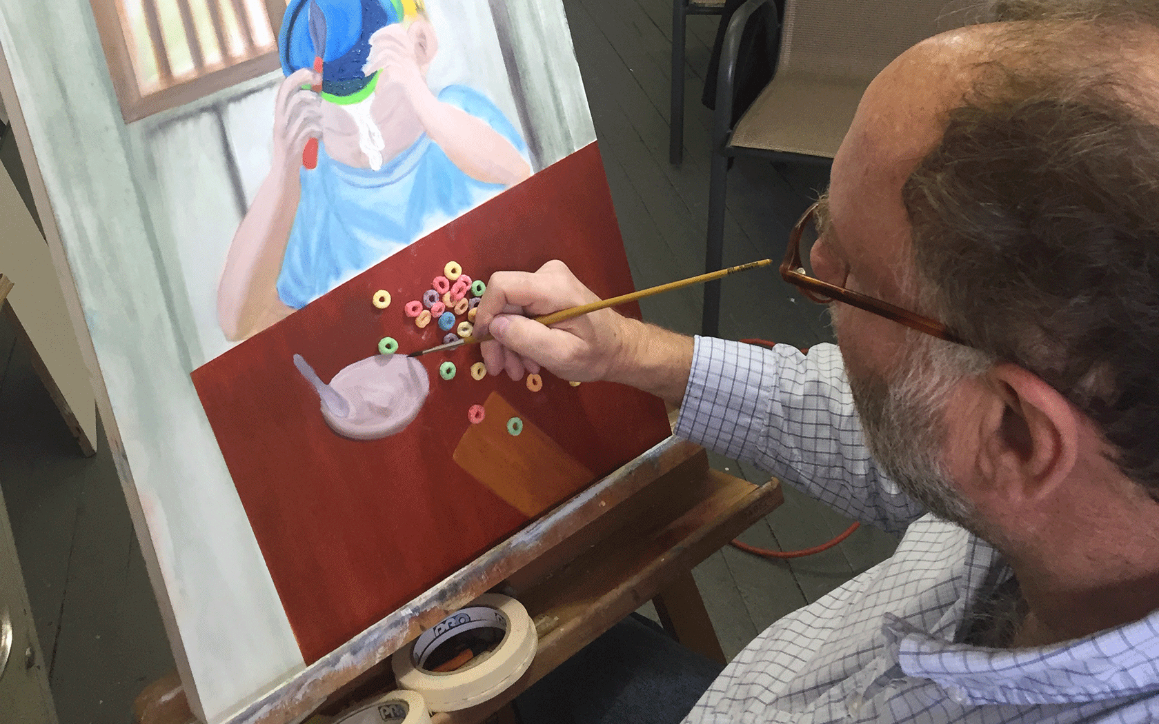 The Art of Donald Silverman – Donald and his Paintings